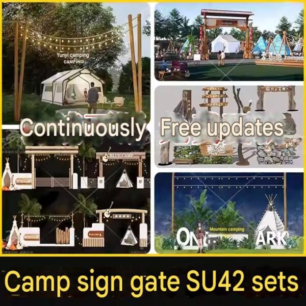 SU-LS39-Camp entrance gate - CG Resource